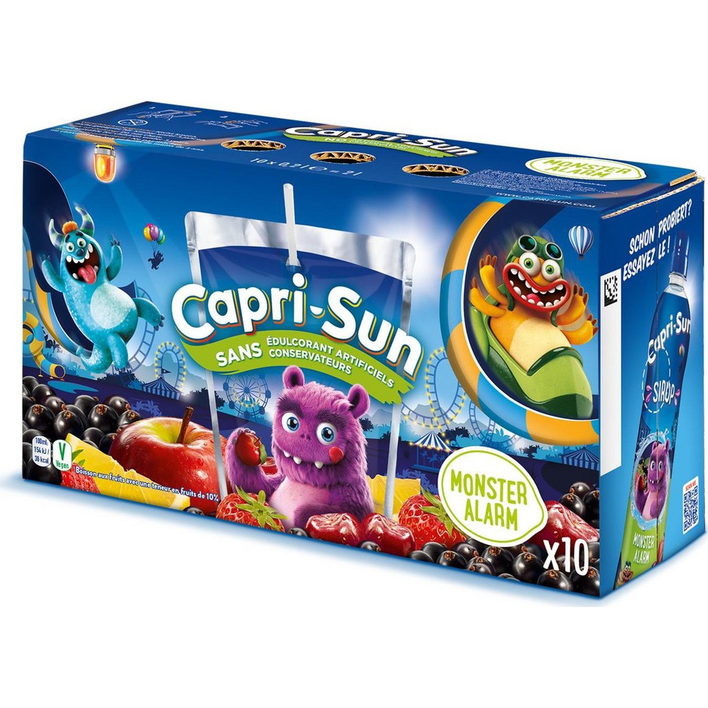 CAPRI-SUN Boisson aux Fruits Multivitaminés 10x20cL - DIRECT.SELFDRINKS.COM